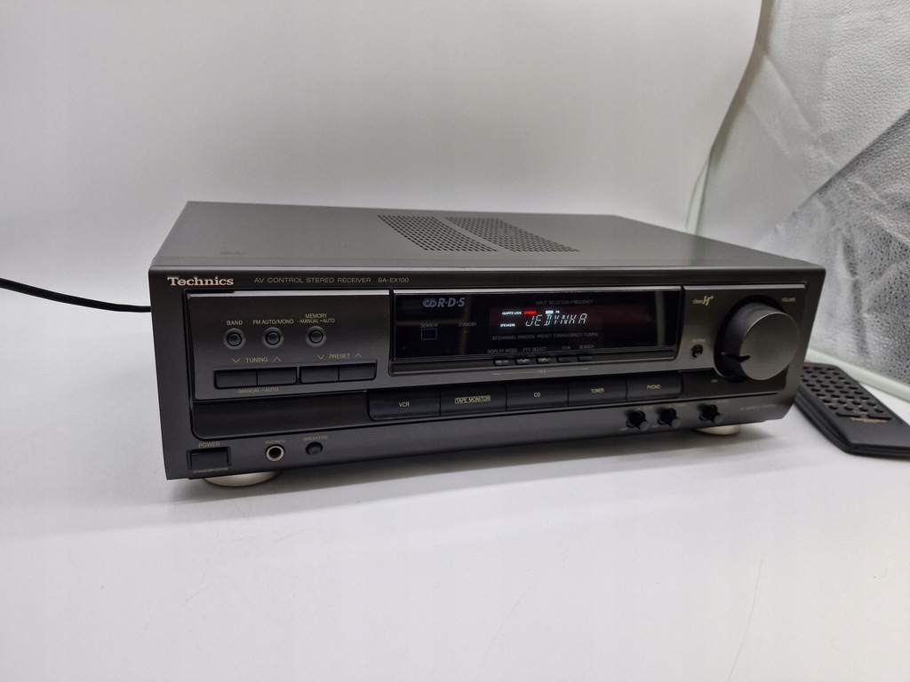 Technics SA-EX100 Amplituner Stereo Topowy stan!!! - 12575983103 - oficjalne archiwum Allegro