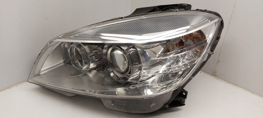 LEWA LAMPA - BI XENON - MERCEDES C KLASA W204 - 13345760278 - oficjalne archiwum Allegro