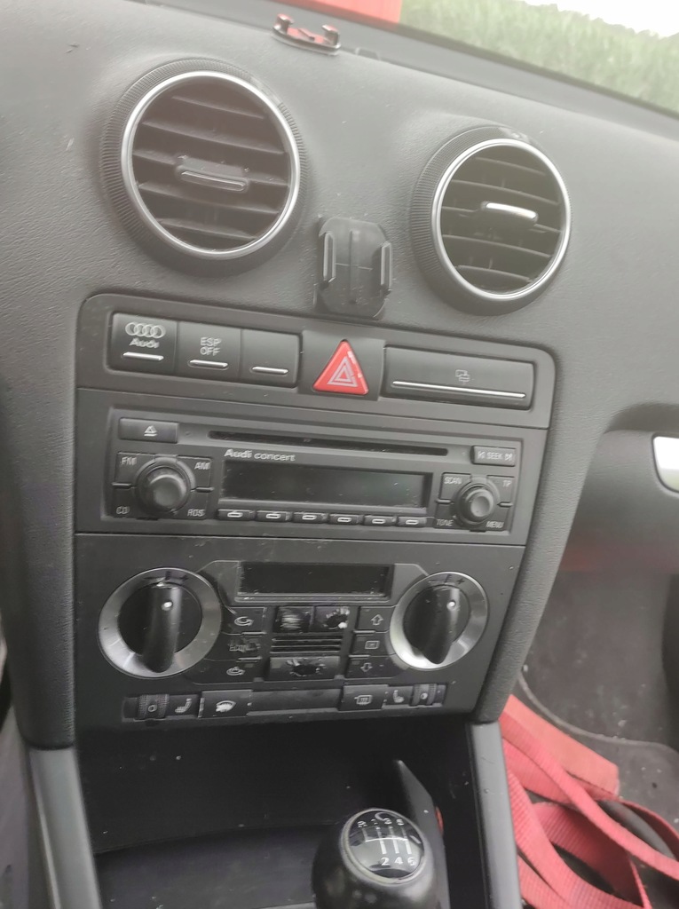 Radio radioodtwarzacz CD Audi Concert a3 8p - 12413023929 - oficjalne archiwum Allegro