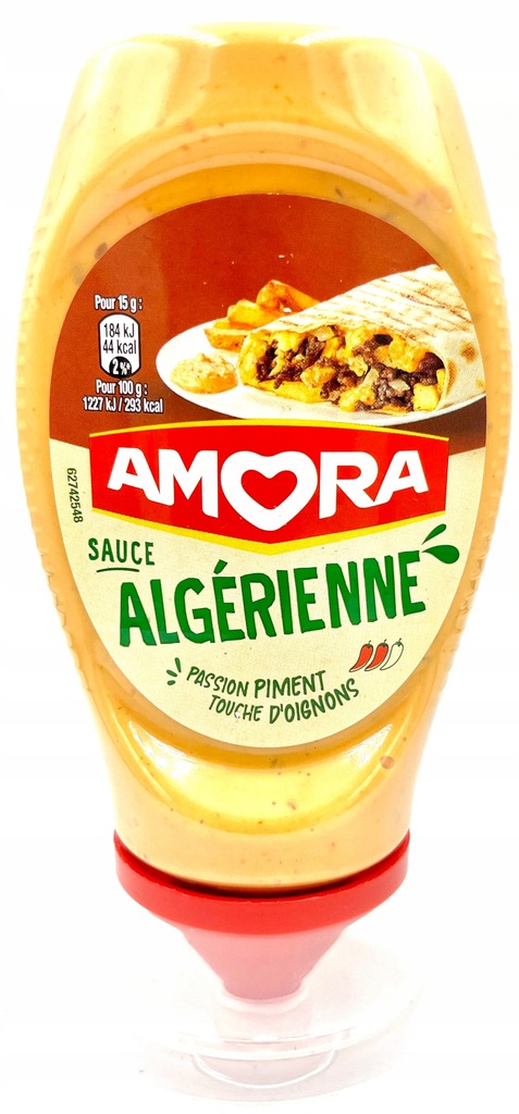 Amora | Sos Algierski | Średnio Ostry | Pomidory i cebula | Francja ...