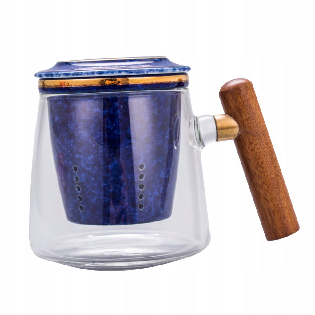 Glass Tea Infuser Mugs Handheld Espresso Cups - 14351041308 - oficjalne ...