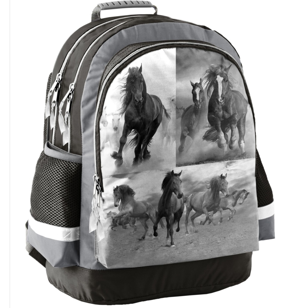 PLECAK SZKOLNY Z KONIEM KOŃ KONIE DLA DZIEWCZYNY - 7081612802 - oficjalne archiwum Allegro