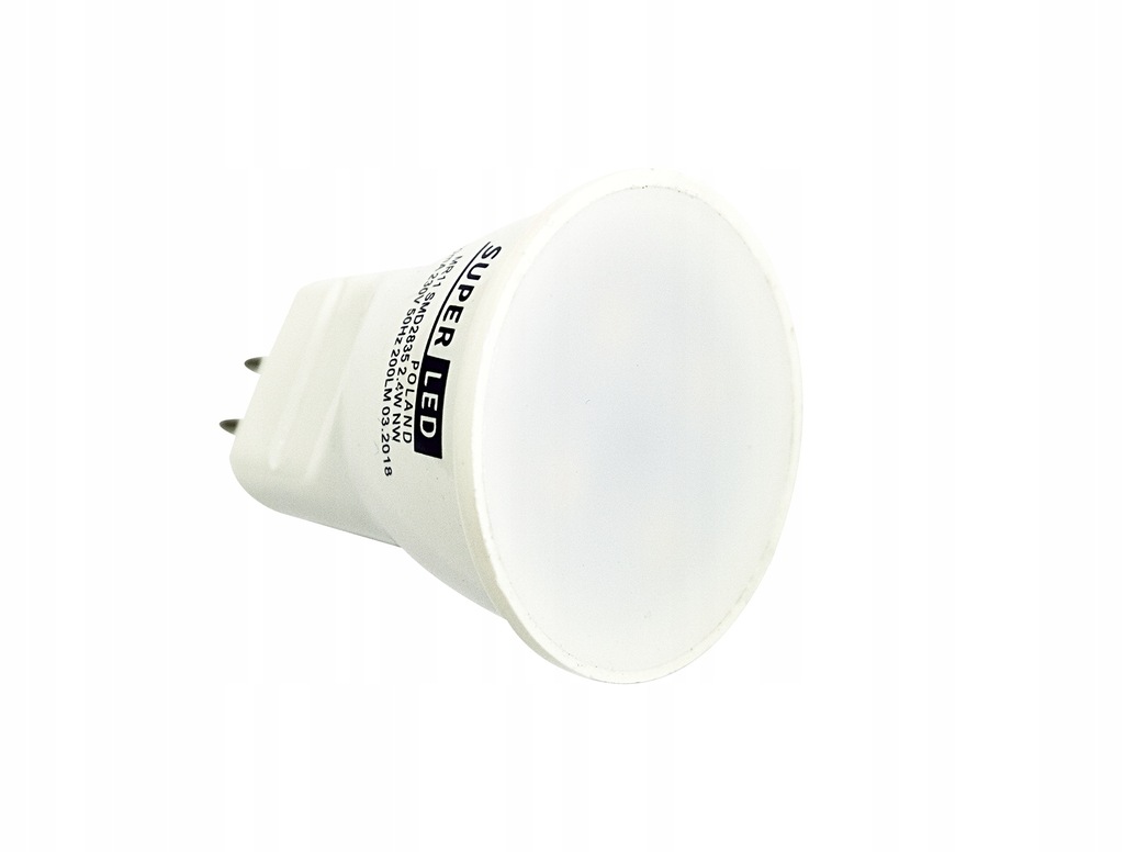 Żarówka LED MR11 2,4W 230V SMD 2835 35 mm - 6956171189 - oficjalne ... Żarówka LED MR11 2,4W 230V SMD 2835 35 mm - 6956171189 - oficjalne ...