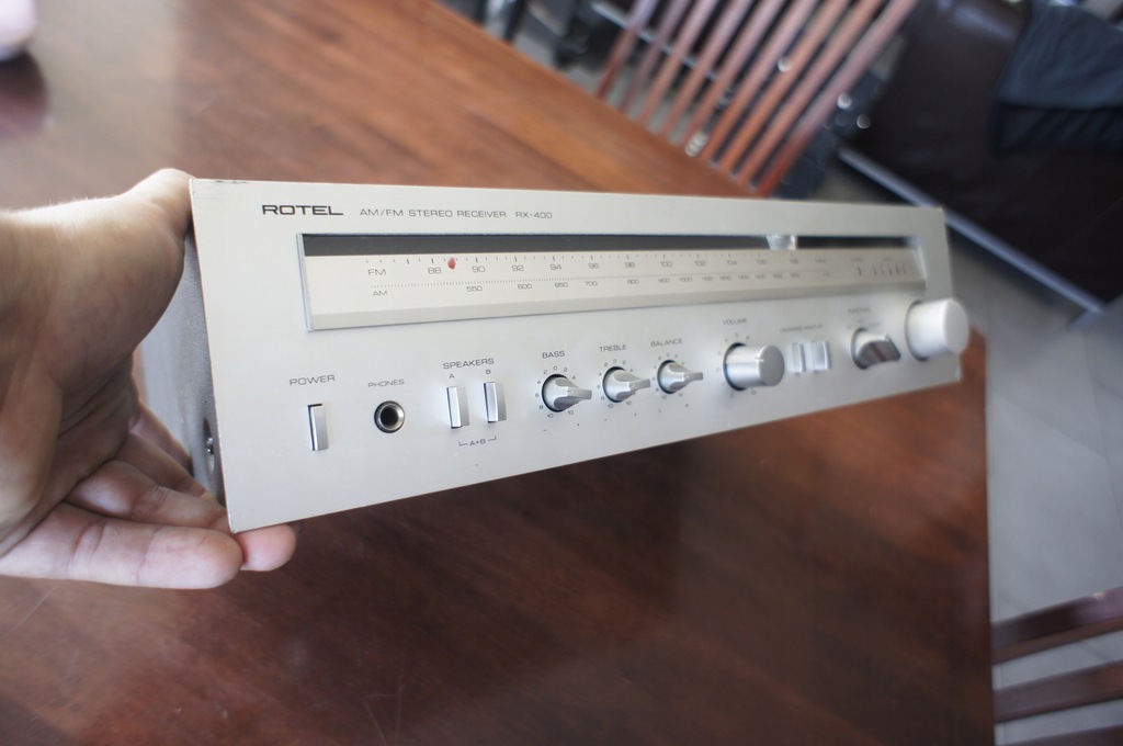 Rotel RX400 RX 400 wzmacniacz amplituner - 7525403631 - oficjalne ...