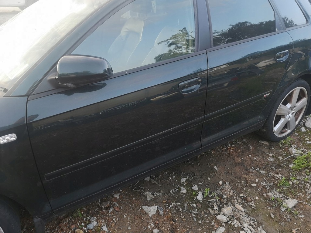 Drzwi Tylne Lewe Tył Audi A3 8P 07r LZ6E - 10950590324 - oficjalne archiwum Allegro