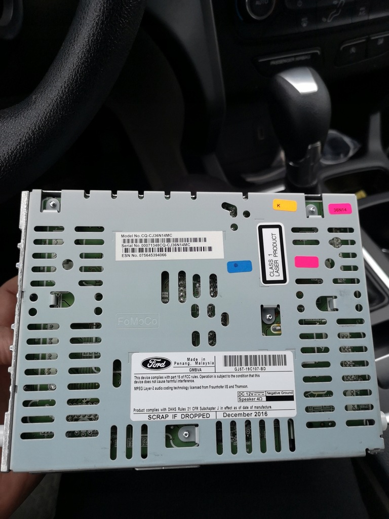 Radio CD Ford Escape MK2 lift 2017 - 10107599484 - oficjalne archiwum ...