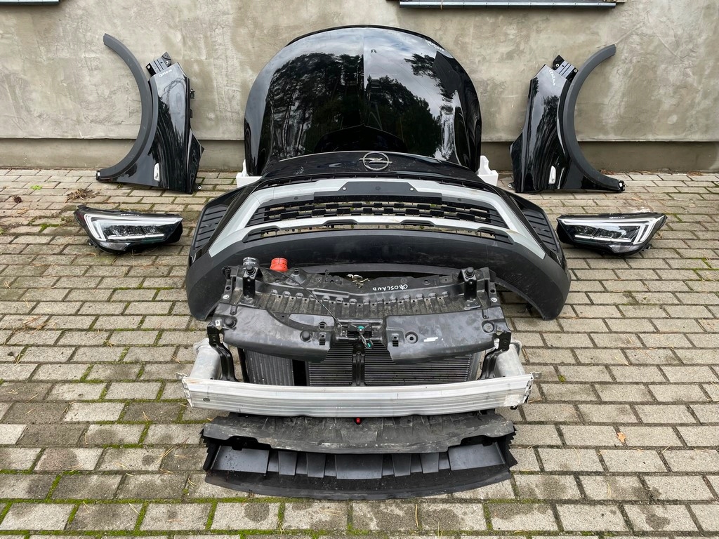 OPEL CROSSLAND ZDERZAK PRZÓD BŁOTNIK MASKA PAS - 11318112205 ...