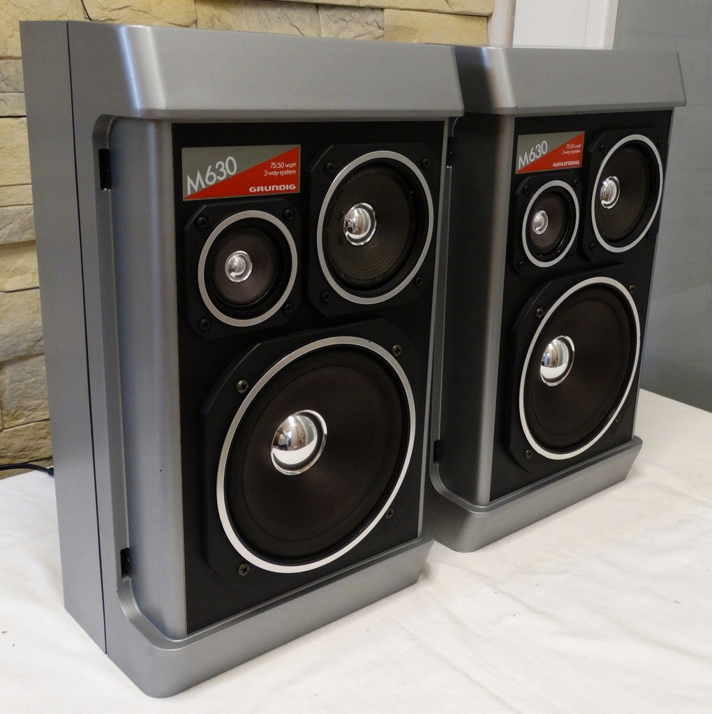 KOLUMNY GRUNDIG BOX M630 SPRAWNE - 14190653412 - oficjalne archiwum Allegro