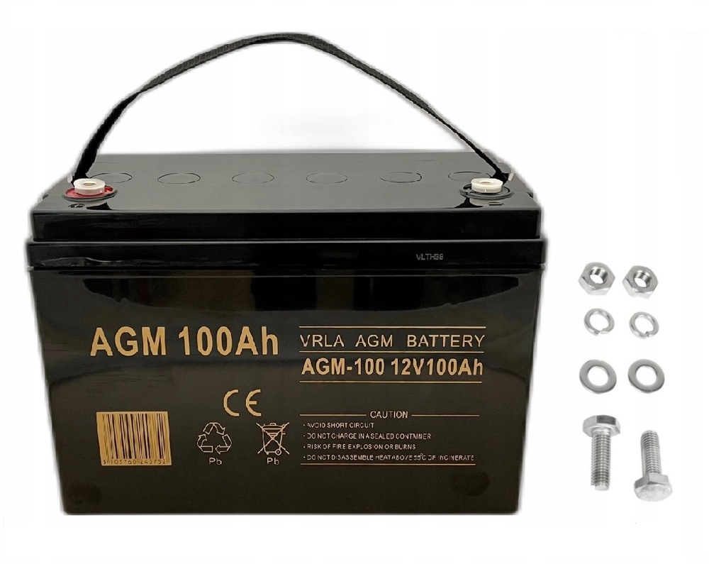 Akumulator AGM Volt Polska 12V 100Ah do UPS - 13274462942 - oficjalne archiwum Allegro