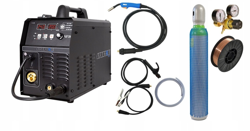 SPAWARKA MIGOMAT SPARTUS EASYMIG 200 200A 230V - 11517771318 - oficjalne archiwum Allegro