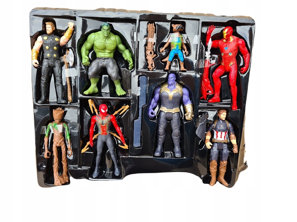 MEGA Zestaw 8 Figurek Avengers SPIDERMAN HULK - 12093803059 - oficjalne ... MEGA Zestaw 8 Figurek Avengers SPIDERMAN HULK - 12093803059 - oficjalne ...