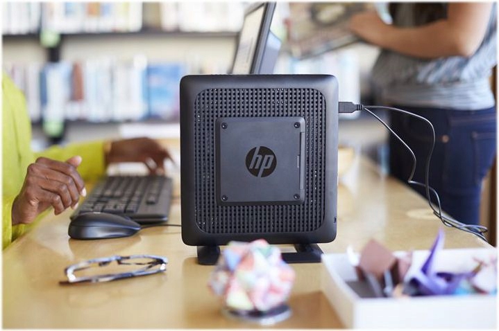 Купить Тонкий клиентский ПК HP T520 MINI, терминал, 4 ГБ, 16 SSD W7 ...