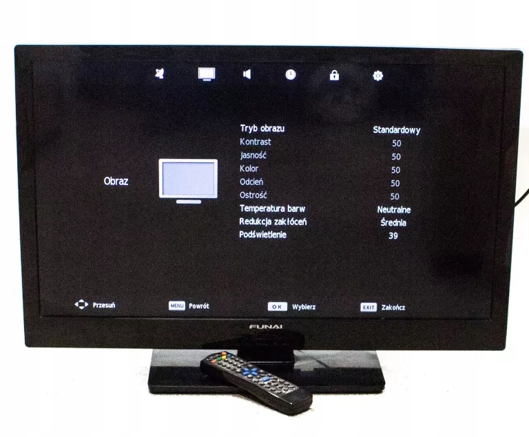 TELEWIZOR TV FUNAI 32FL532/10 32'' Z PODSTAWKĄ I PILOTEM - 15143044049 ...