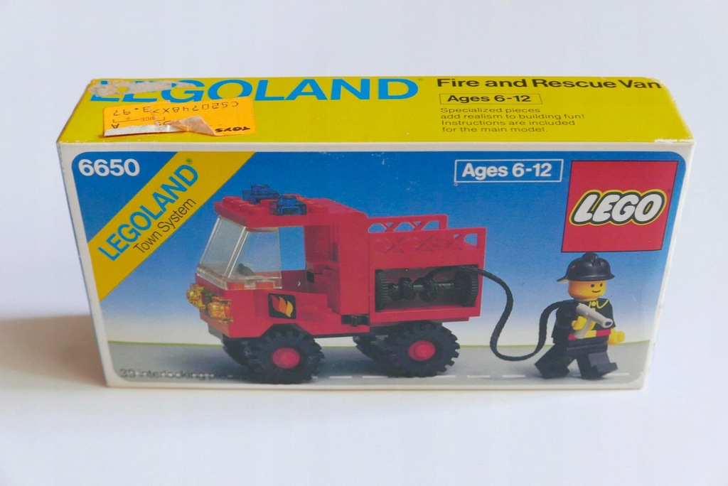 LEGO Legoland System 6650 Fire Rescue NOWY UNIKAT - 9749632808 ...