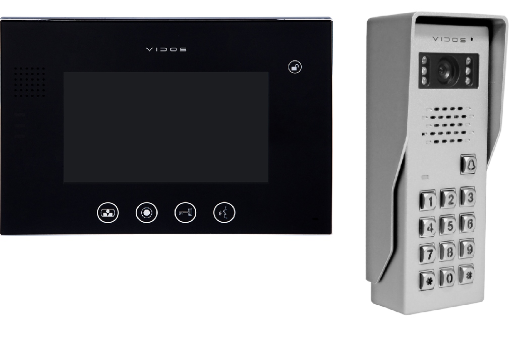 DOMOFON WIDEOMOFON MONITOR+ PANEL ZEWNĘTRZNY S50D - 11846981938 ...