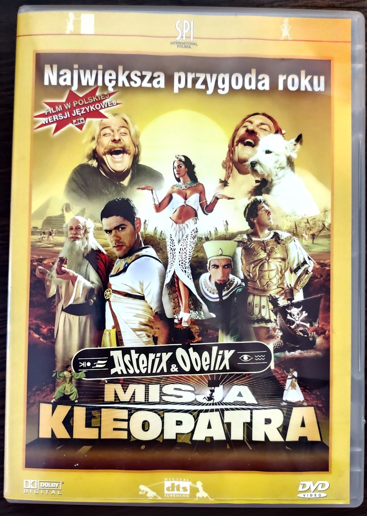 Film Asterix & Obelix Misja Kleopatra DVD - 12757384793 - oficjalne ...