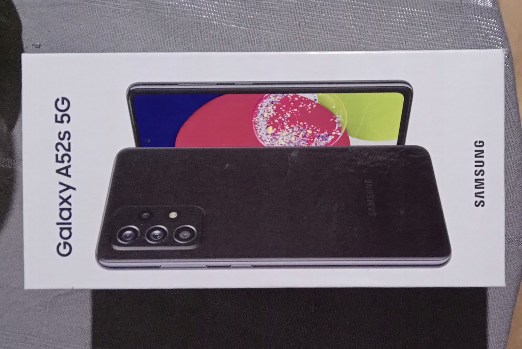 SAMSUNG GALAXY A52S 5G 128GB/6GB - 11714330024 - oficjalne archiwum Allegro