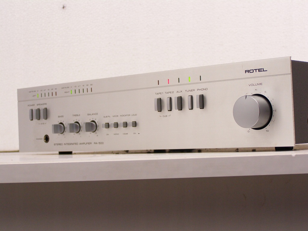 ROTEL RA-500 wskażniki mocy - 14794529169 - oficjalne archiwum Allegro