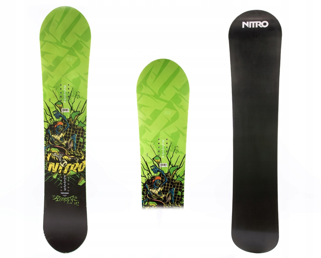 NR242 Deska 137 NITRO RIPPER C30 Snowboardowa Stan BDB Serwis ...