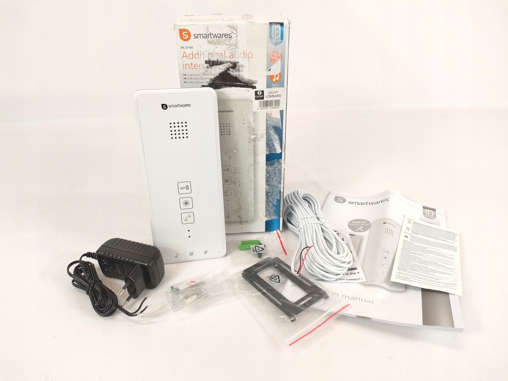Dzwonek domofon przewodowy Smartwares DIC-21102 - 12480070783 - oficjalne archiwum Allegro