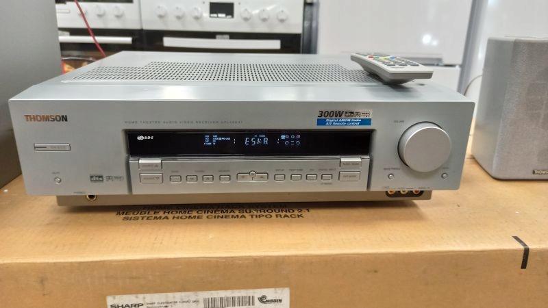 Amplituner + głośniki 5.1 THOMSON DPL 560 HT - 9584423984 - oficjalne ...