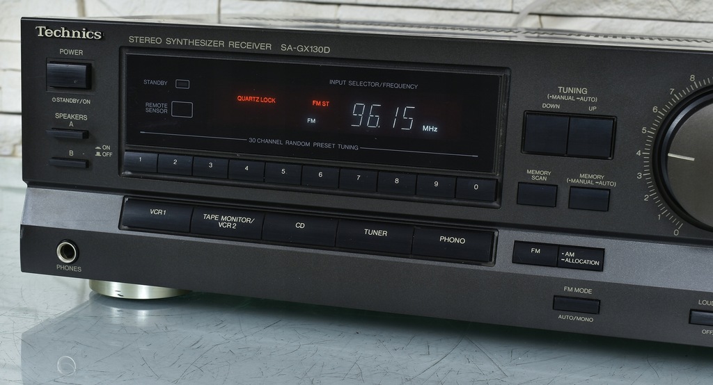TECHNICS SA-GX130D Amplituner Stereo - 11319036298 - oficjalne archiwum ...