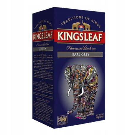 Herbata czarna earl grey liściasta Kingsleaf 100 g - 15096178899 ...