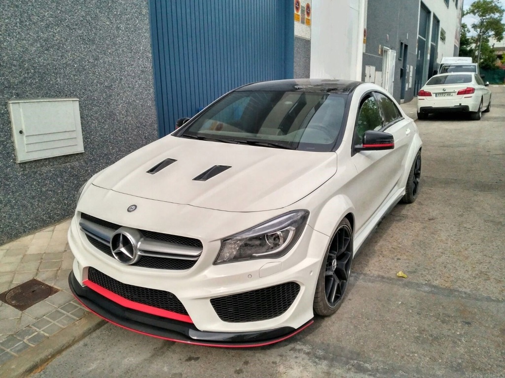 MERCEDES CLA W117 ZESTAW BODY KIT BLACK SERIES - 12621720557 ...
