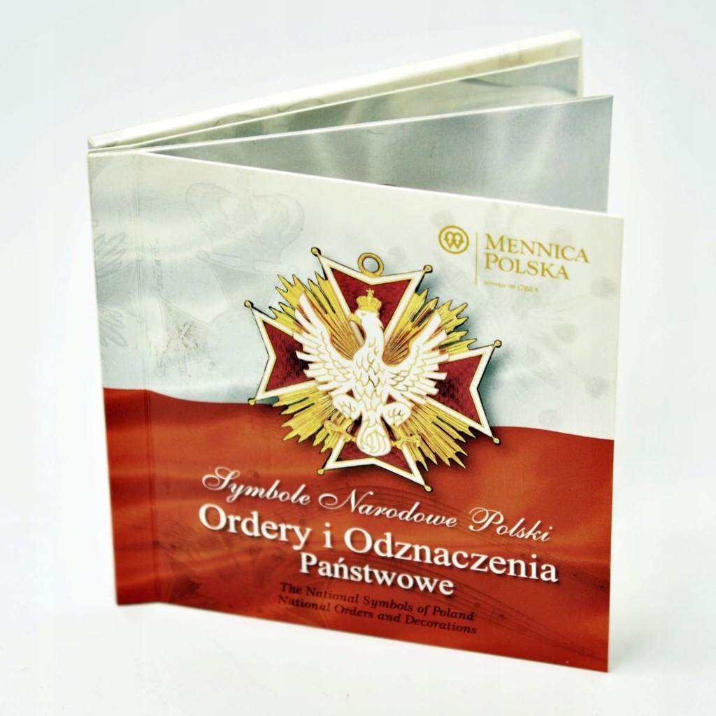 POLSKA ZESTAW -SYMBOLE NARODOWE POLSKI - ORDERY I ODZNACZENIA PAŃSTWOWE ...