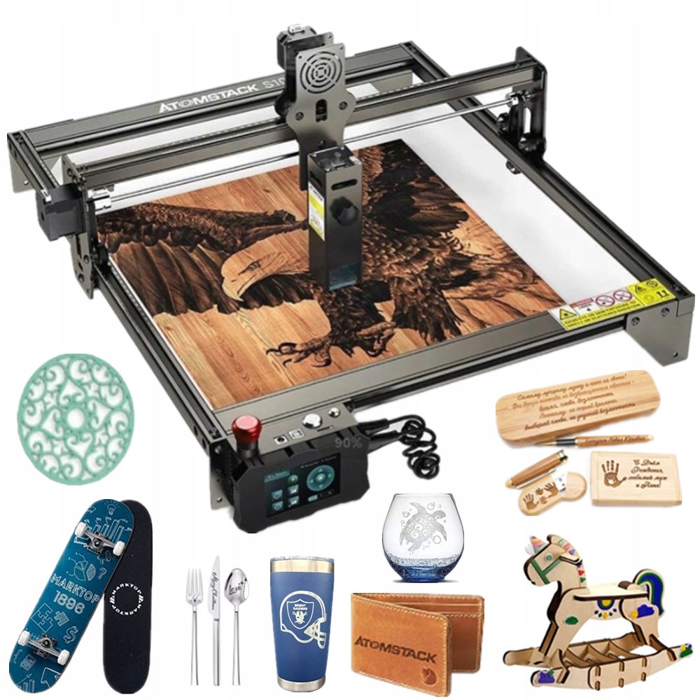 Grawerka /wycinarka Laserowa ATOMSTACK S10 pro - 13364093137 ...