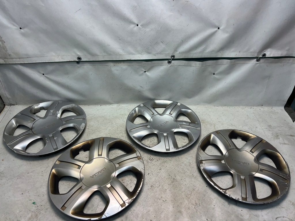 DACIA DOKKER 12- KOŁPAK KOŁPAKI 15'' KOMPLET OE - 11714000537 ...