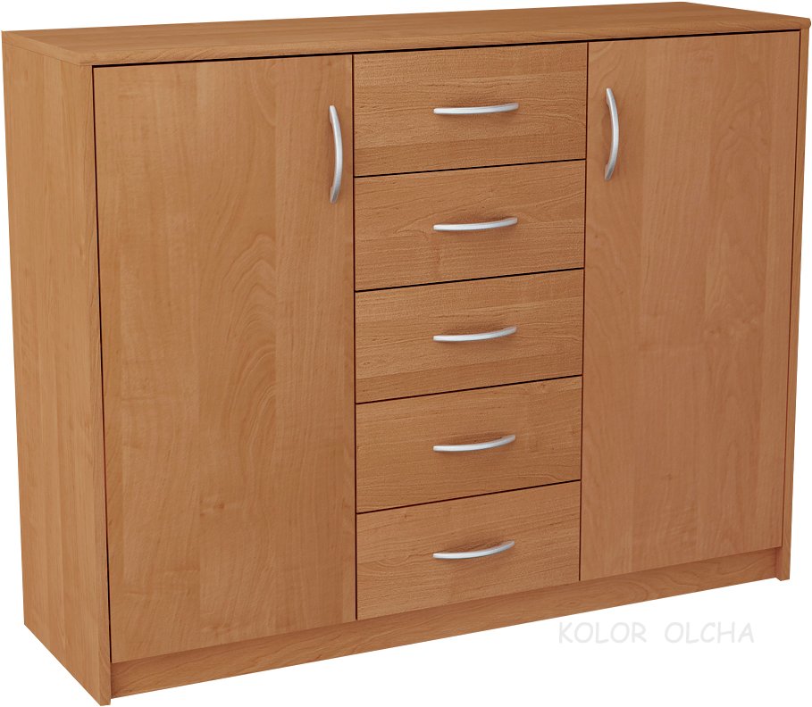 KOMODA SZAFKA K019 KOLOR OLCHA MEBLE-BESTSELLER - 8222989851 ...