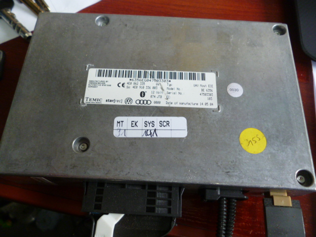 MODUŁ STEROWNIK BLUETOOTH AUDI 4E0862335 - 12091312739 - oficjalne archiwum Allegro