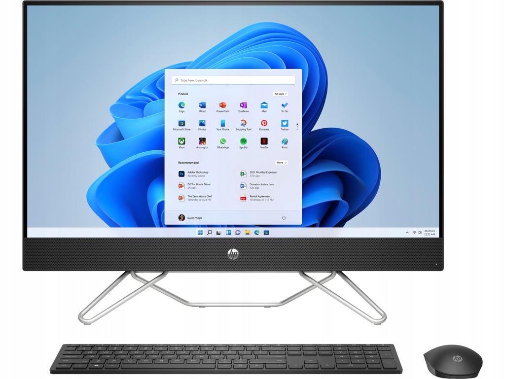 Komputer AIO HP 24" Ryzen 16GB 512GB SSD W11 - 12167159028 - oficjalne ...