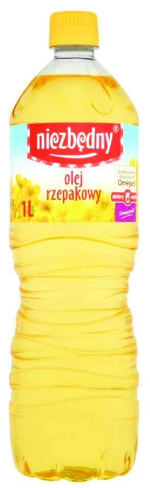 OLEJ RZEPAKOWY NIEZBĘDNY Dobry wybór 1L - 12401282803 - oficjalne archiwum Allegro
