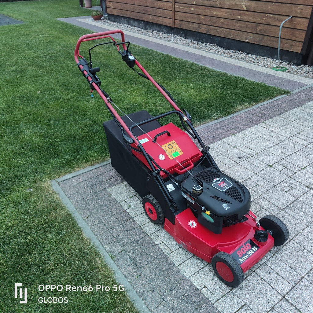 Kosiarka spalinowa SOLO 550 RS rozrusznik + napęd - 13700279068 - oficjalne archiwum Allegro