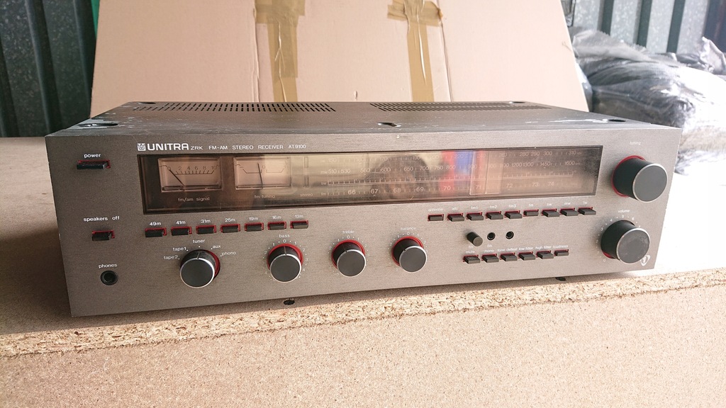 AMPLITUNER UNITRA ZRK AT9100 - 11242026756 - oficjalne archiwum Allegro