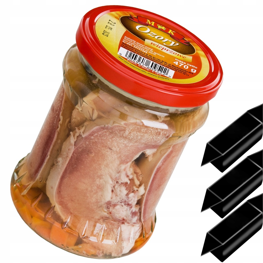Ozory wieprzowe w galarecie 470g MK - 11466157486 - oficjalne archiwum ...