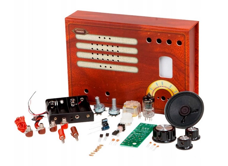 Radio do złożenia, Franzis Verlag 67041 Zestaw - 12689548932 ...