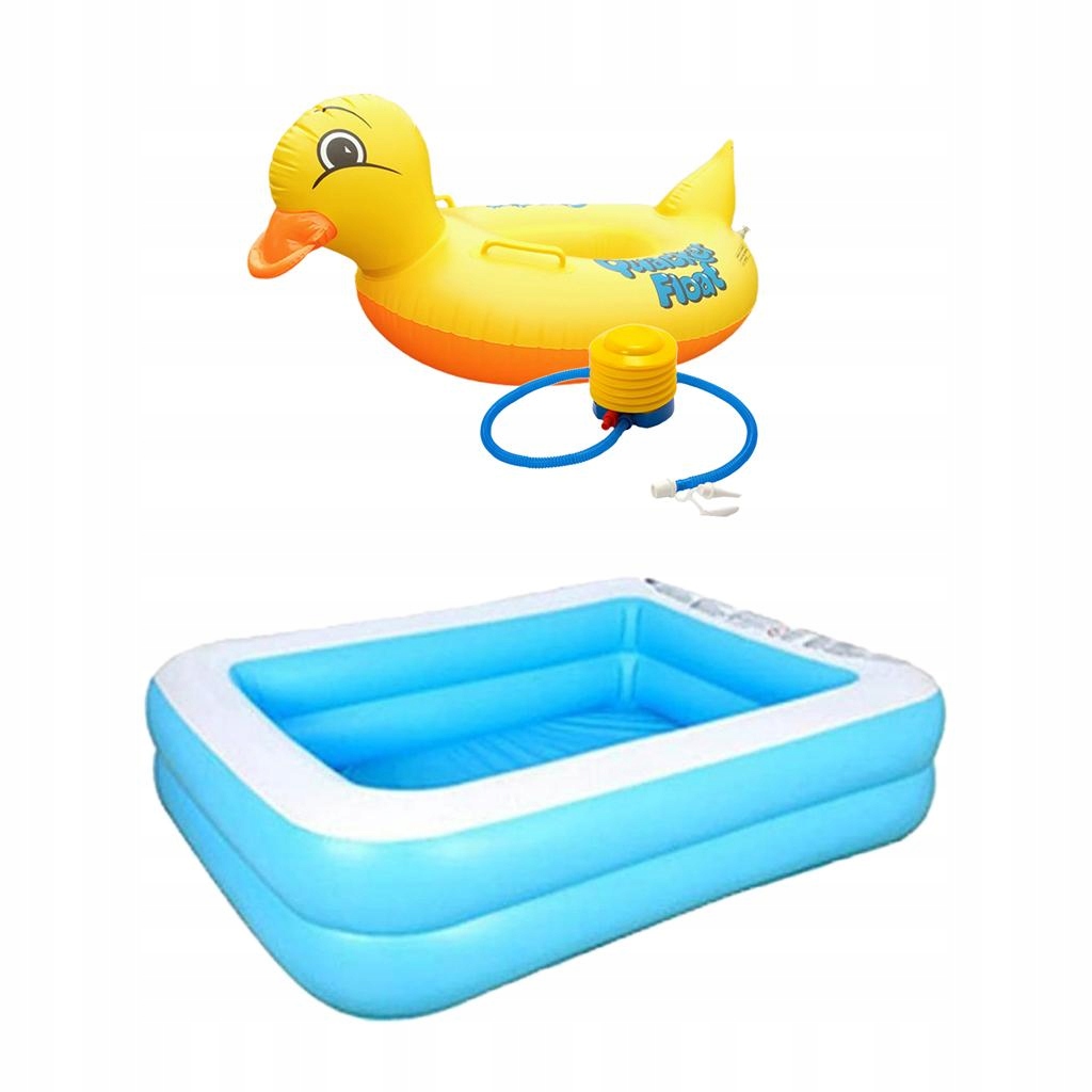 Duck Inflatable Swimming Swim Tube Bed - 13266723121 - oficjalne ...