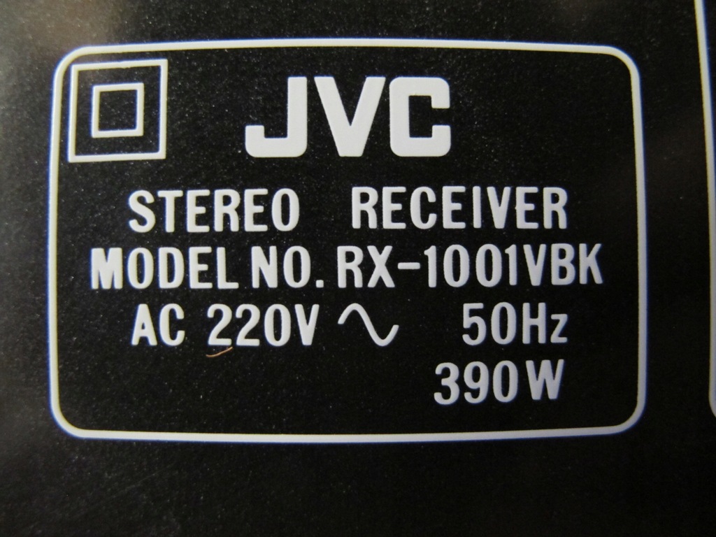 JVC RX-1001VBK - 11727810226 - oficjalne archiwum Allegro