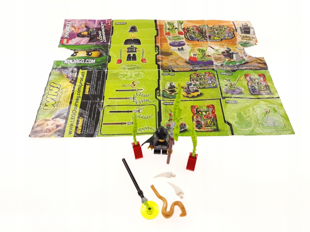 Lego Ninjago 9552 Lloyd Garmadon polybag - 9290689536 - oficjalne ...