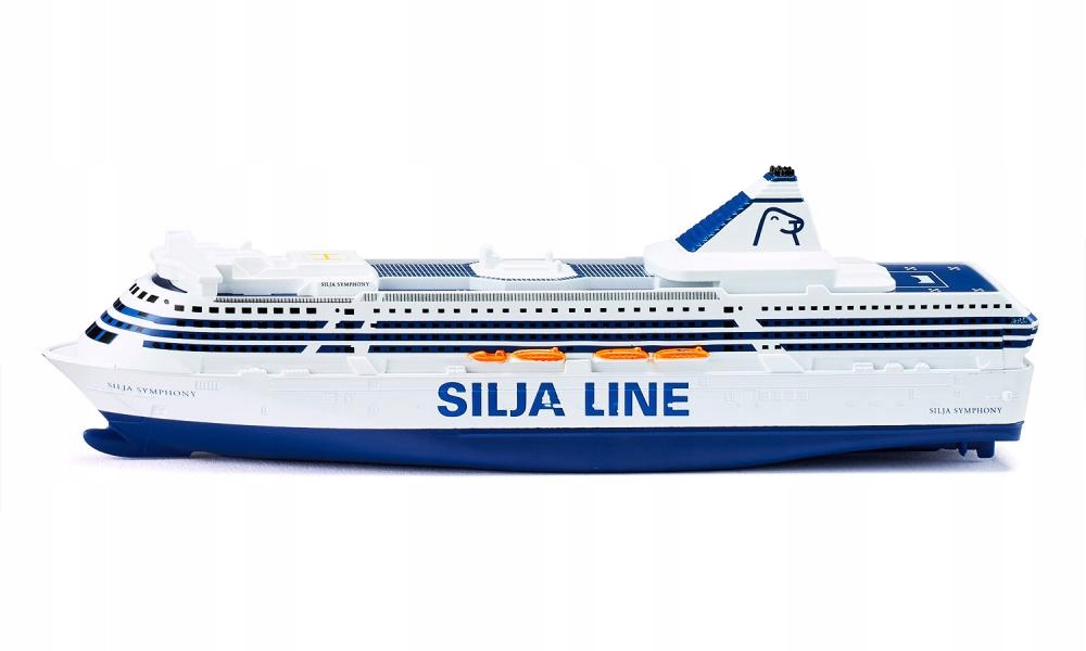 SILJA Prom Statek Pasażerski Model 1/1000 SIKU - 11386483709 ...