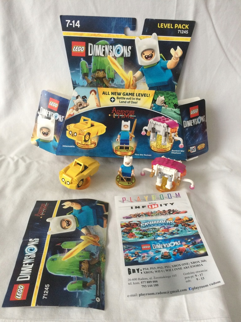 LEGO DIMENSIONS 71245 ADVENTURE TIME LEVEL PACK - 7740077153 ...