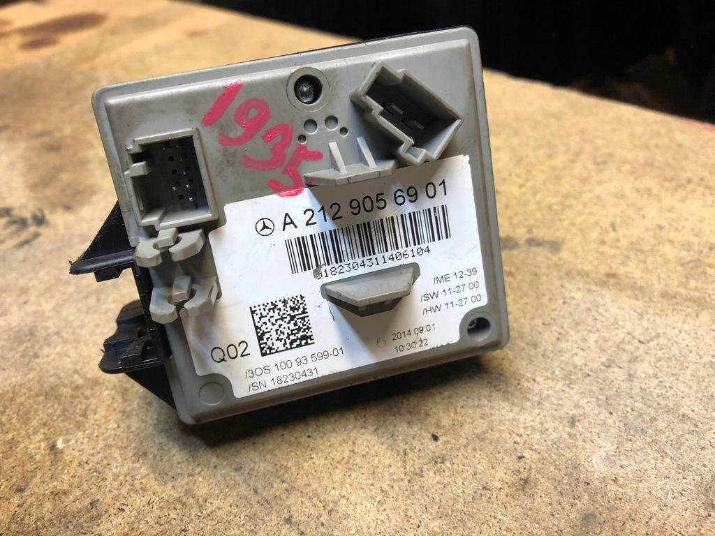 MERCEDES W212 STACYJKA KLUCZYK A2129056901 - 10421047487 - oficjalne ...