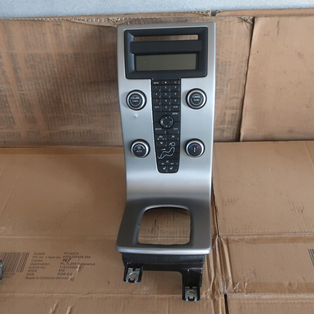 VOLVO S40 V50 C30 LIFT PANEL STEROWANIA NAWIEWEM KLIMATYZACJI WODOSPAD 07- - 16435251962 ...