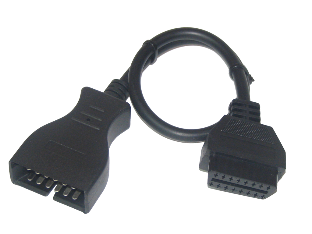 Przejściówka Adapter OBD2 na Daewoo 12pin ALDL - 6822642933 - oficjalne ...