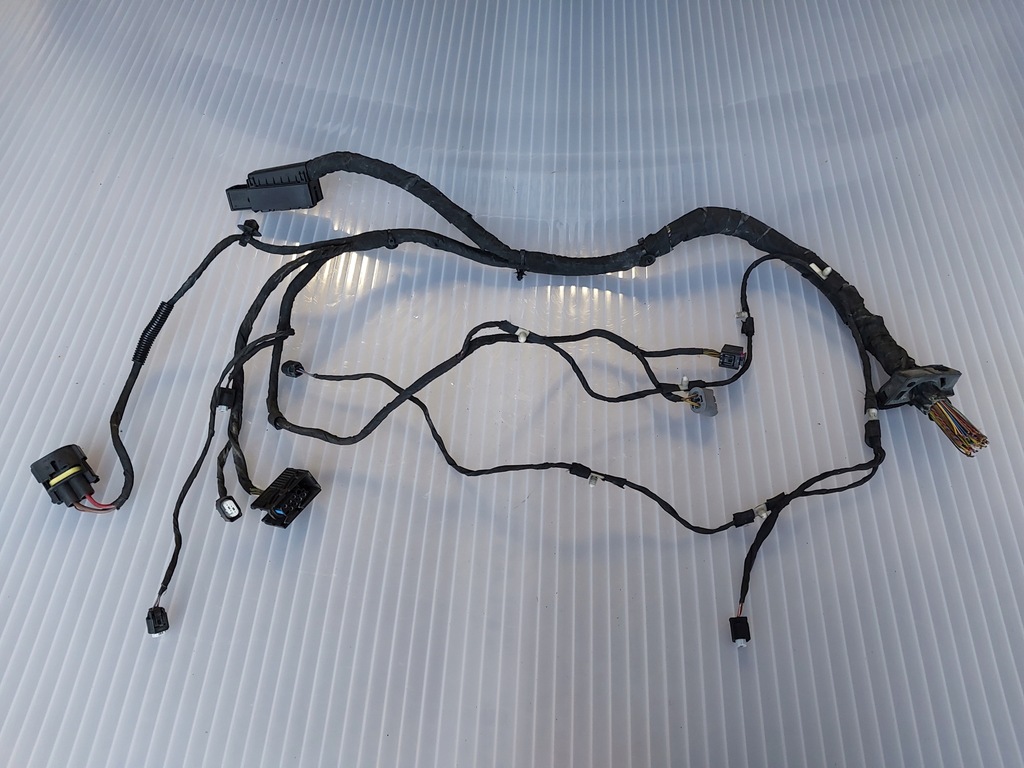BMW E60 E61 kostka wiązka lampy przód 8352566 OE - 12889963818 ...