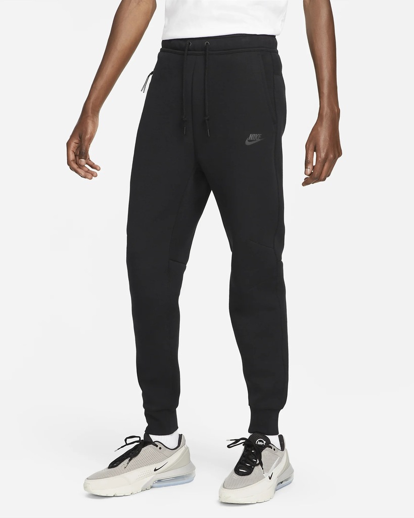 JOGGERY MĘSKIE NIKE TECH FLEECE FB8002-010 # CZARNE # S - 14417793279 ...