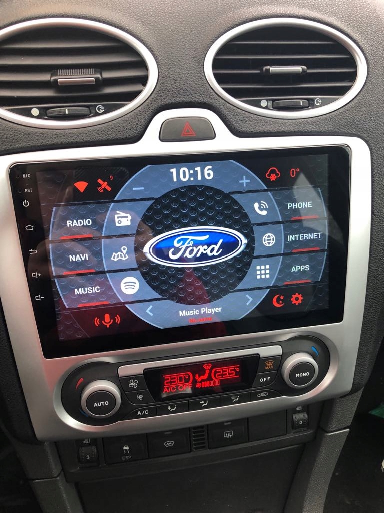 RADIO FORD FOCUS MK2 9' 2GB RAM 32GB ANDROID 8 - 7765136994 - oficjalne ...